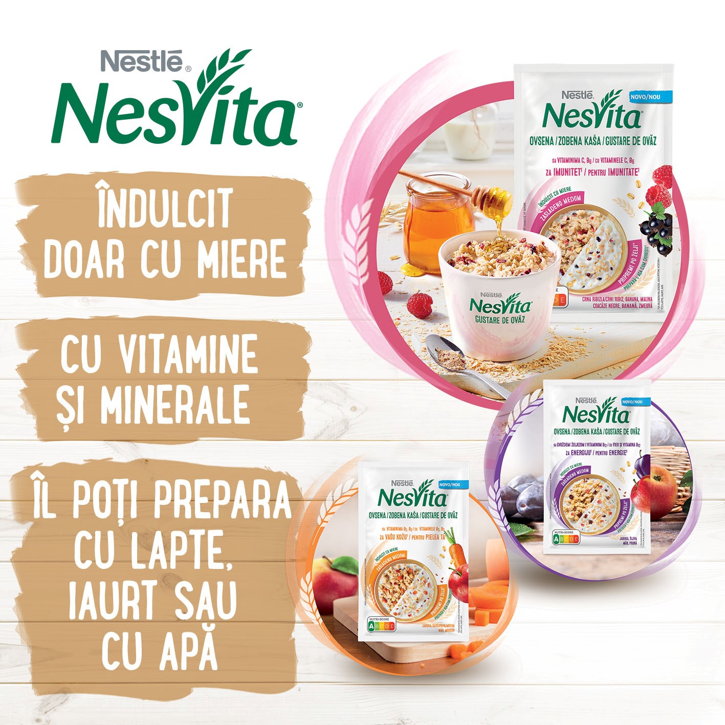 Nestlé lansează pe piața din România brandul NESVITA®| Nestlé