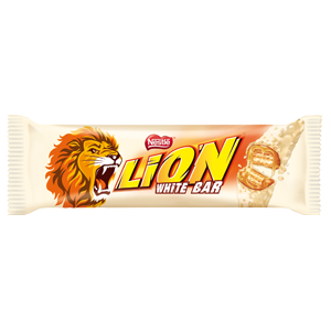 Baton Lion Ciocolata: Caramel savuros si napolitana crocantă